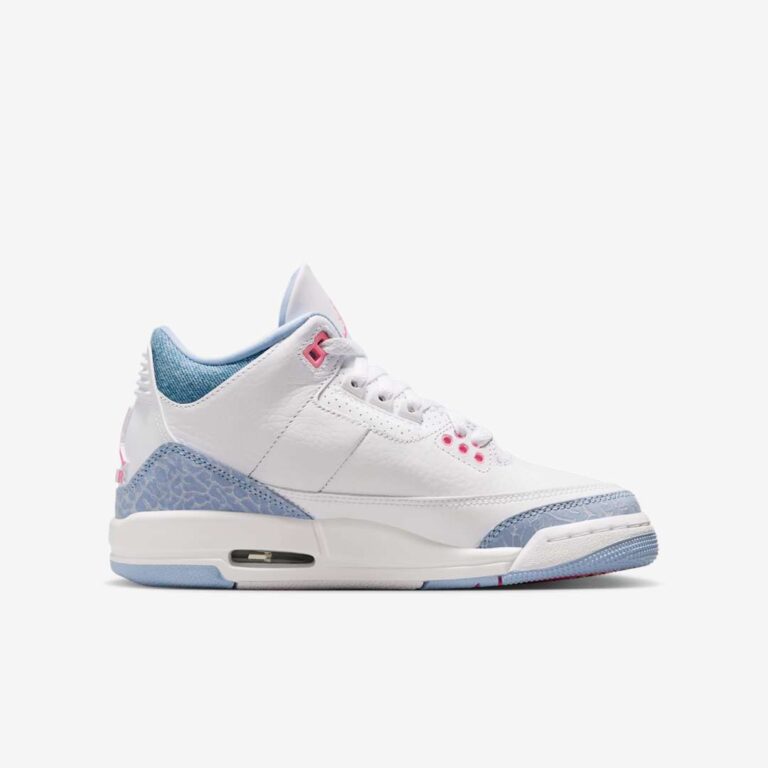 Air Jordan 3 GS "Denim/Pink Glow" HQ0784-101 | Nice Kicks