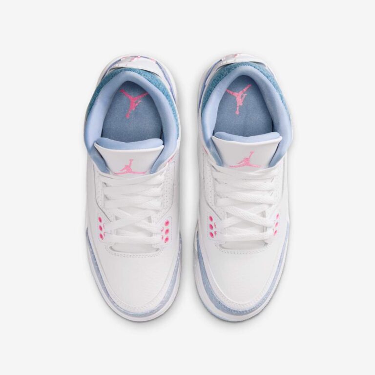Air Jordan 3 GS "Denim/Pink Glow" HQ0784-101 | Nice Kicks