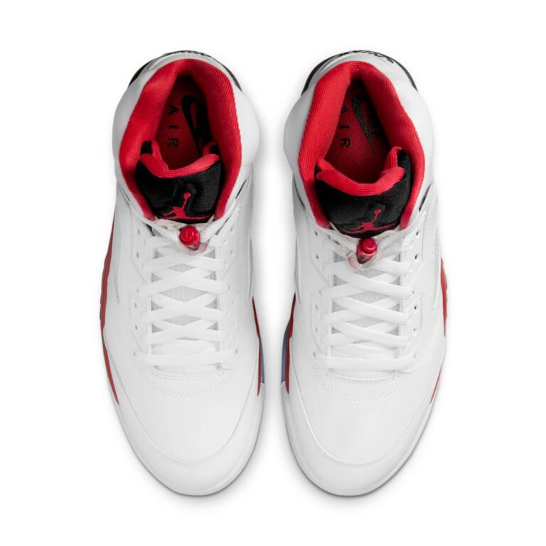 Air Jordan 5 "Fire Red" (Black Tongue) HQ7978-101 | Nice Kicks