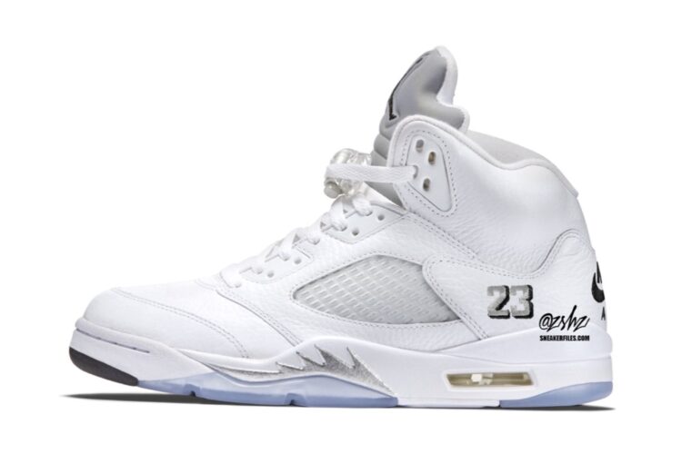 Air Jordan 5 "White Metallic" HQ7978-103 | Nice Kicks