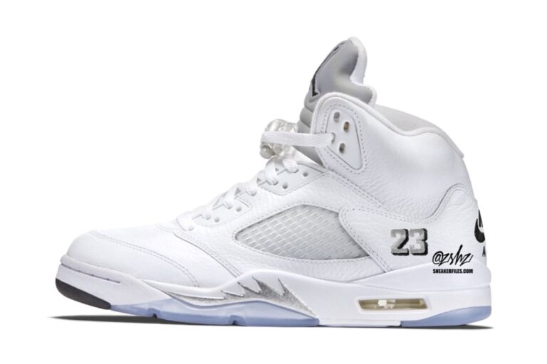 Air Jordan 5 "White Metallic" HQ7978-103 | Nice Kicks