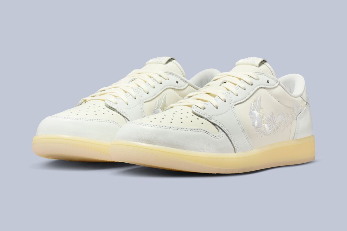 Air Jordan 1 Low OG "Floral Swoosh" | Nice Kicks