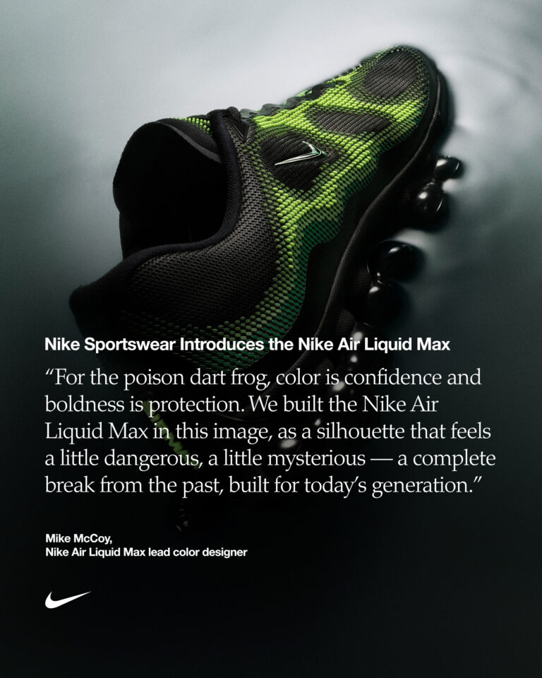 Nike Unveils the Nike Air Liquid Max | Nice Kicks