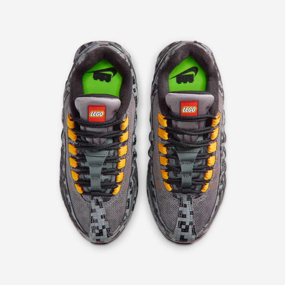 LEGO x Kids Nike Air Max 95 "Smoke Grey" | Nice Kicks